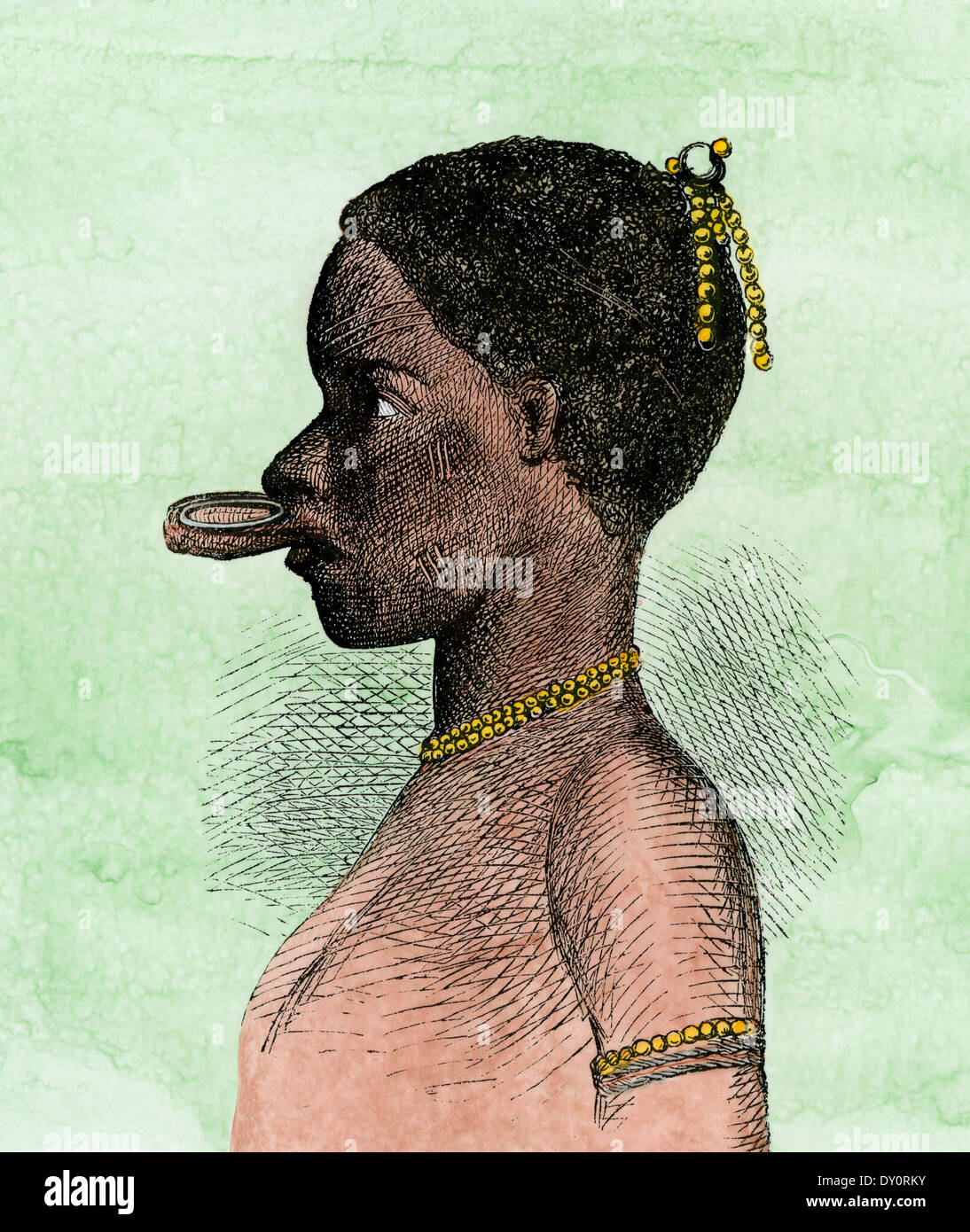 African female vintage hi-res stock photography and images - Alamy