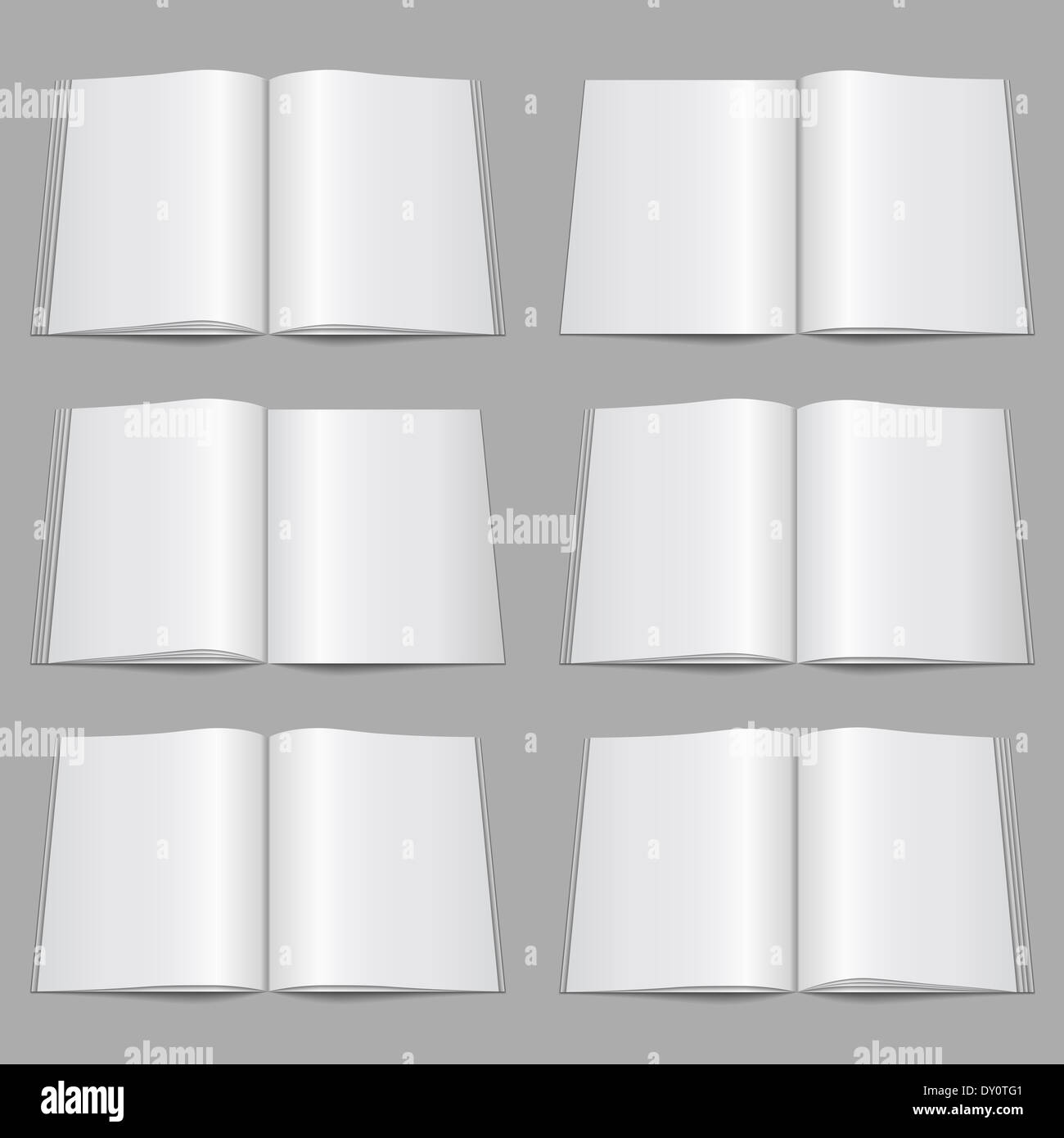 Magazine page spread hi-res stock photography and images - Alamy