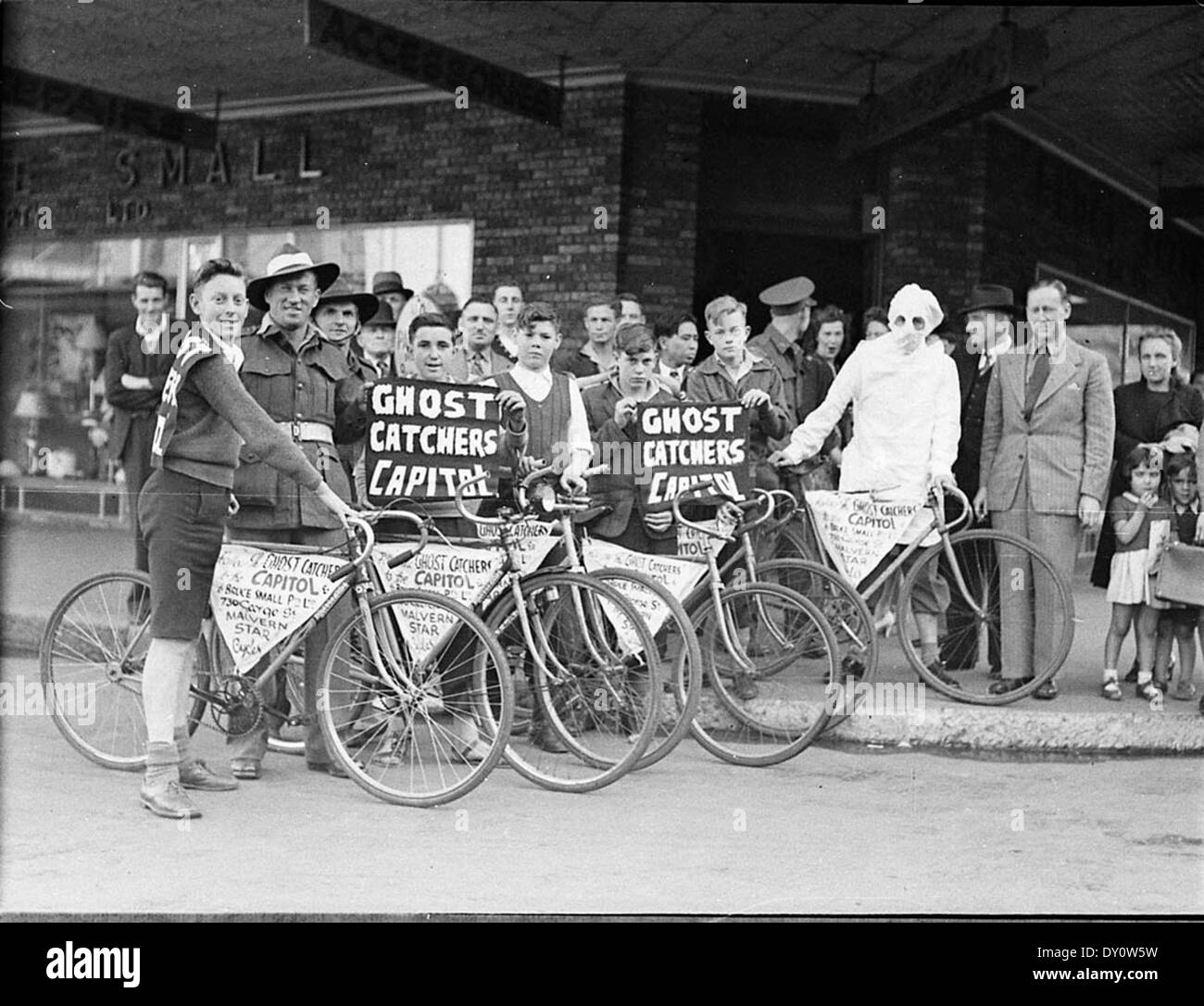 Theatre ghost Black and White Stock Photos & Images - Alamy
