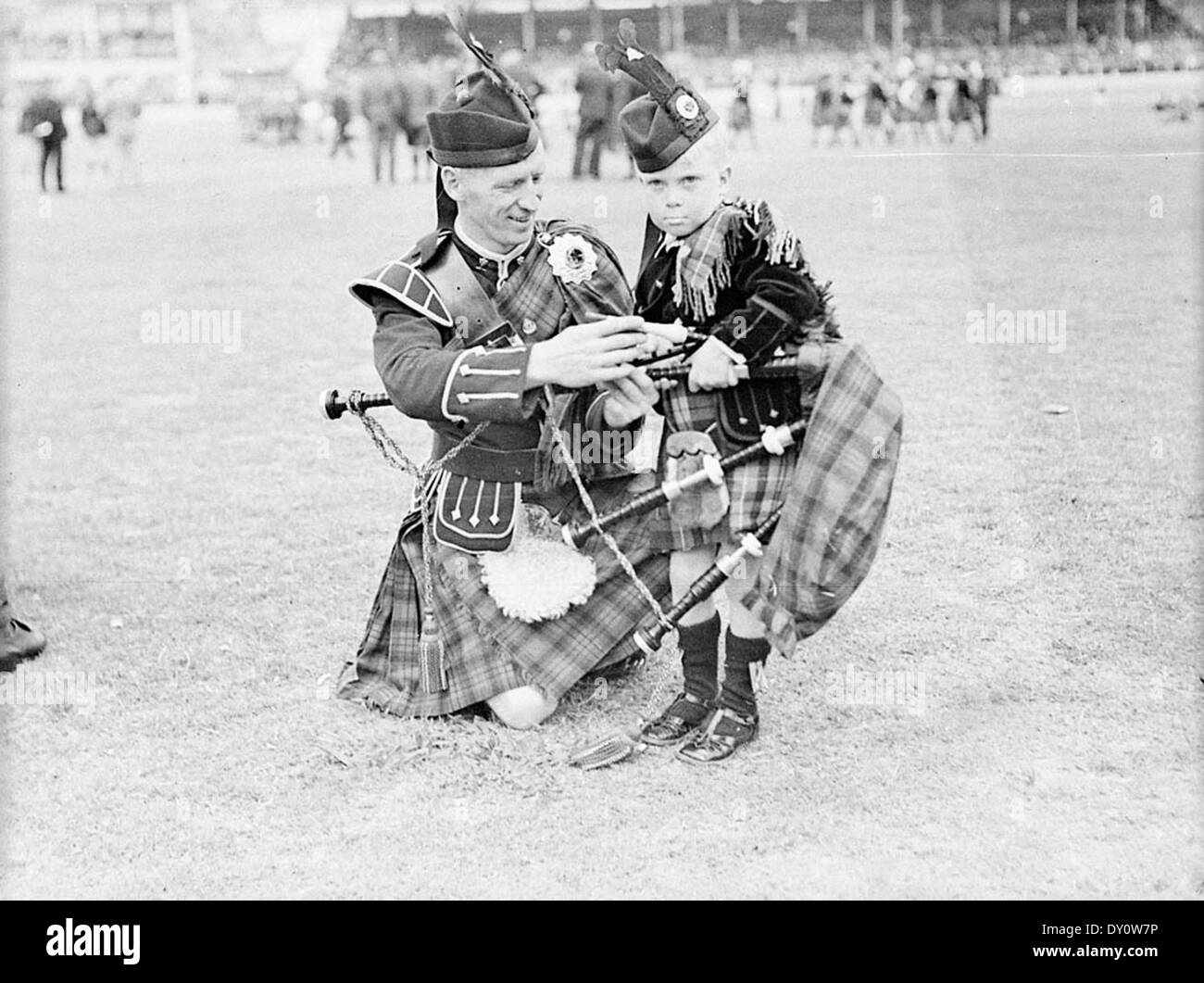 Highland Gathering, Showground, 1 January 1940 by Sam Hood Stock Photo ...