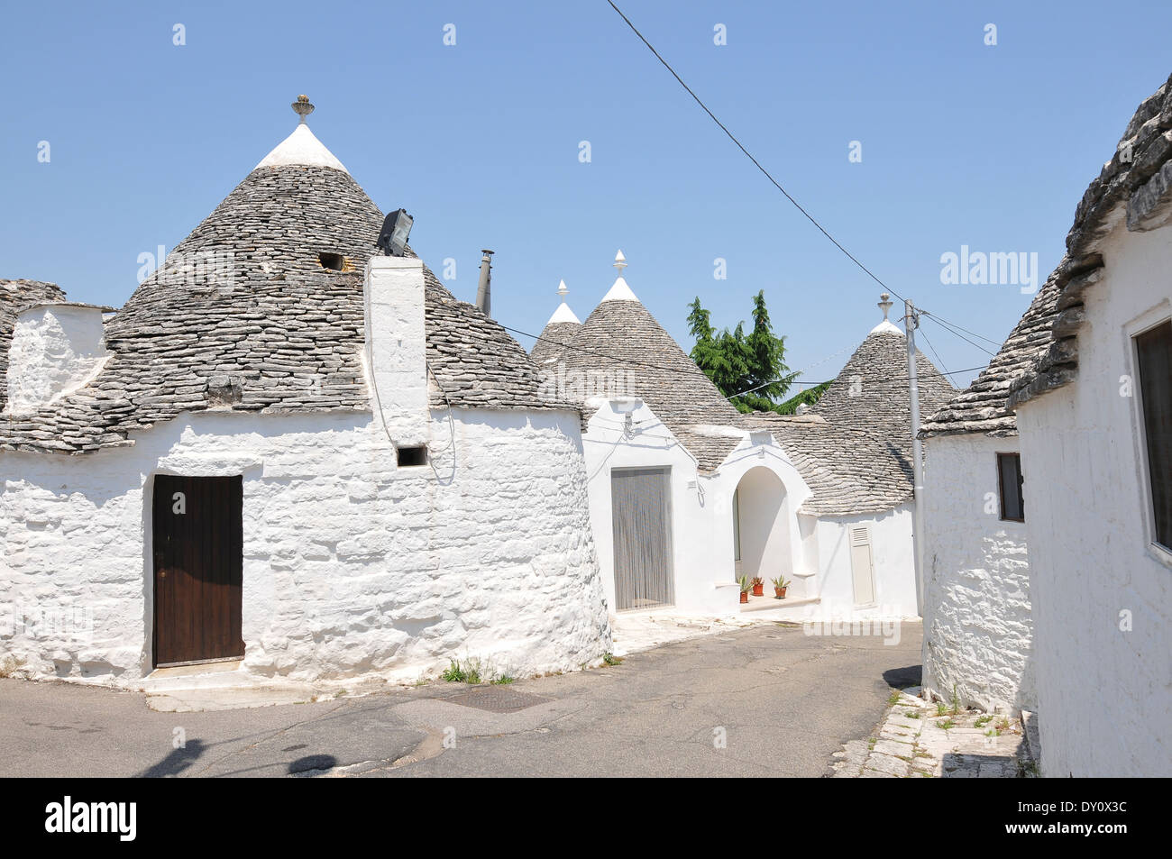 The Trulli of Alberobello Stock Photo - Alamy