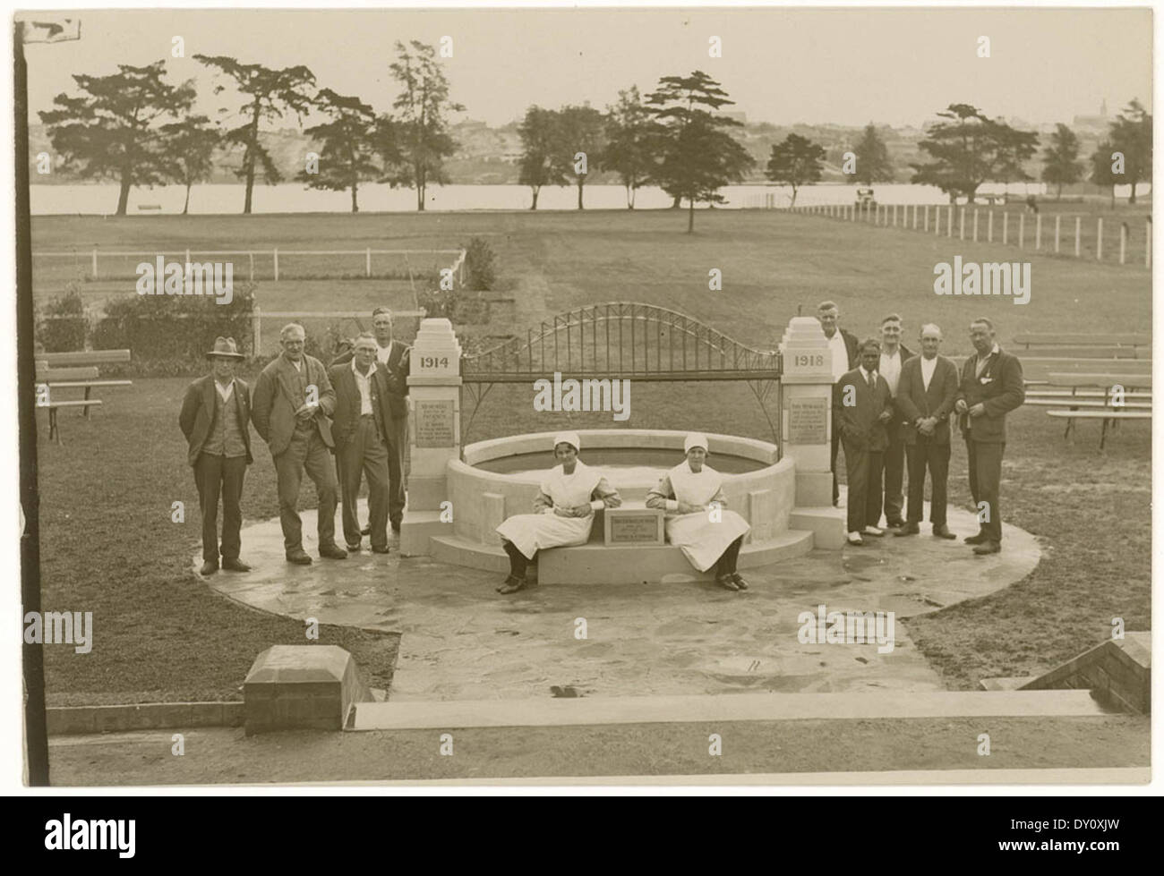 A photograph of Douglas Grant, a draughtsman and soldier, at Callan ...