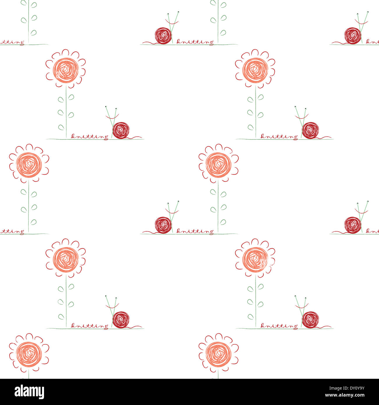 Seamless pattern cute animals Cut Out Stock Images & Pictures - Alamy