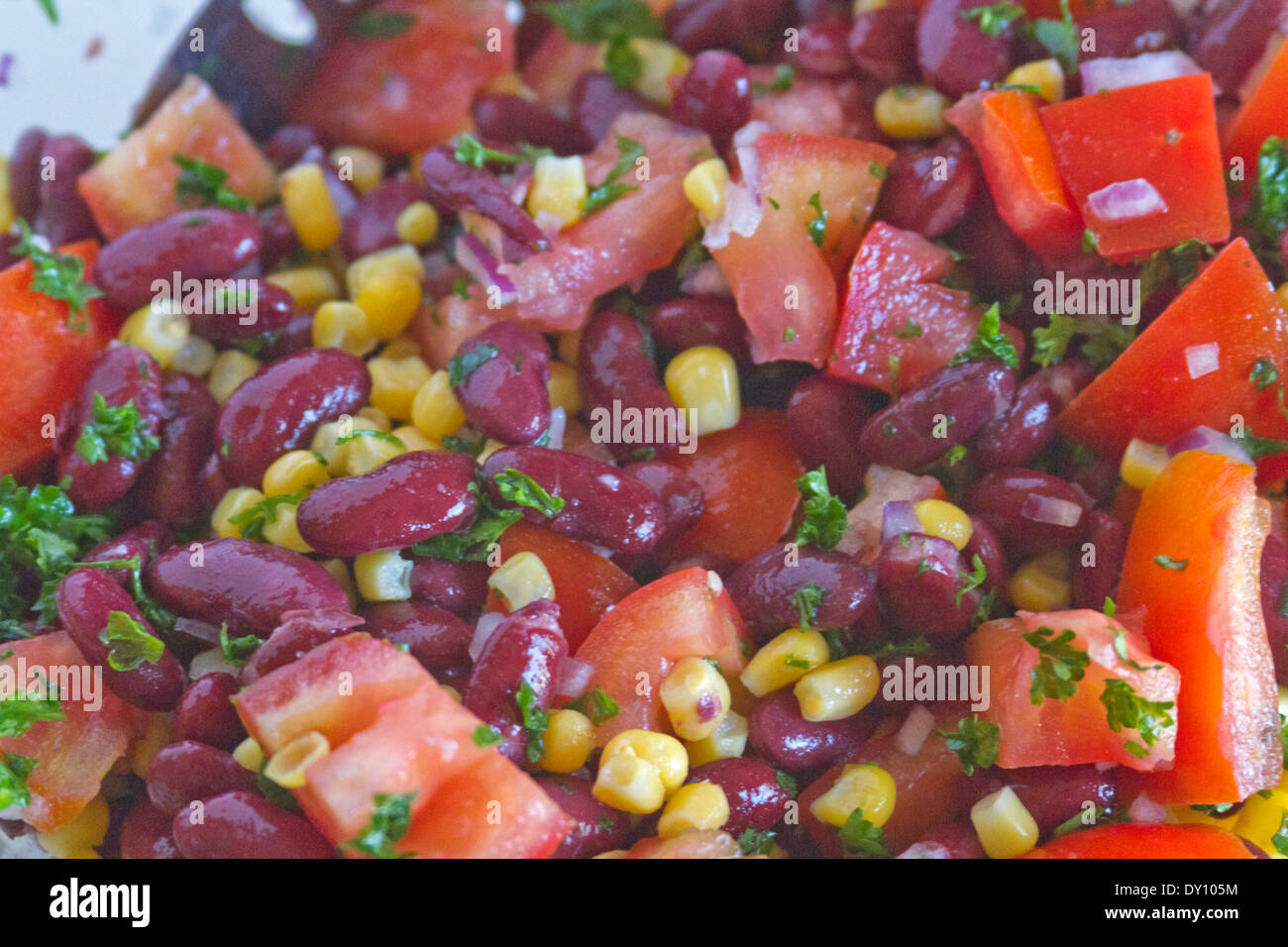 Bean salad legumes hi-res stock photography and images - Alamy