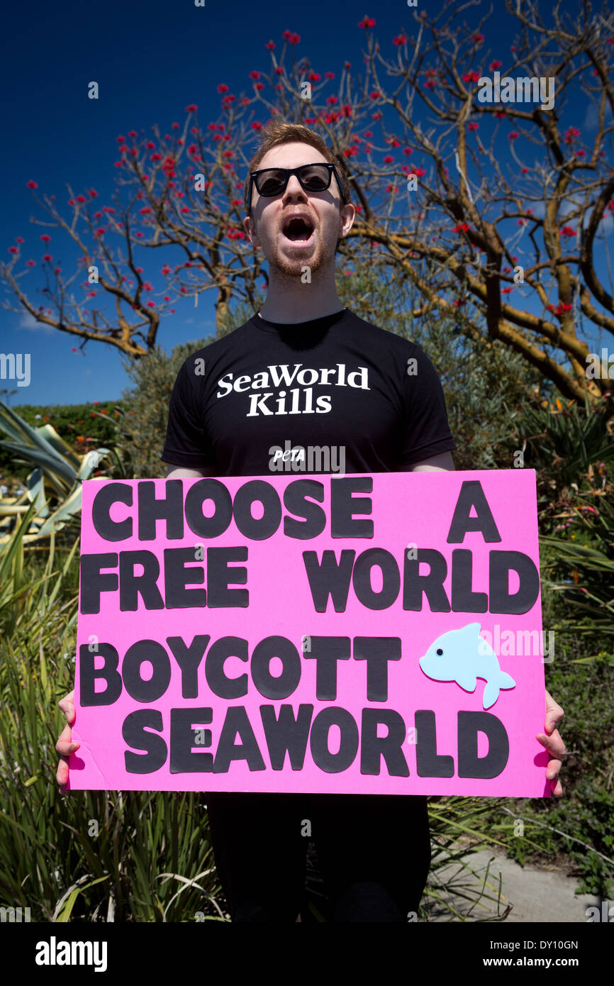 Peta demonstrant hi-res stock photography and images - Alamy