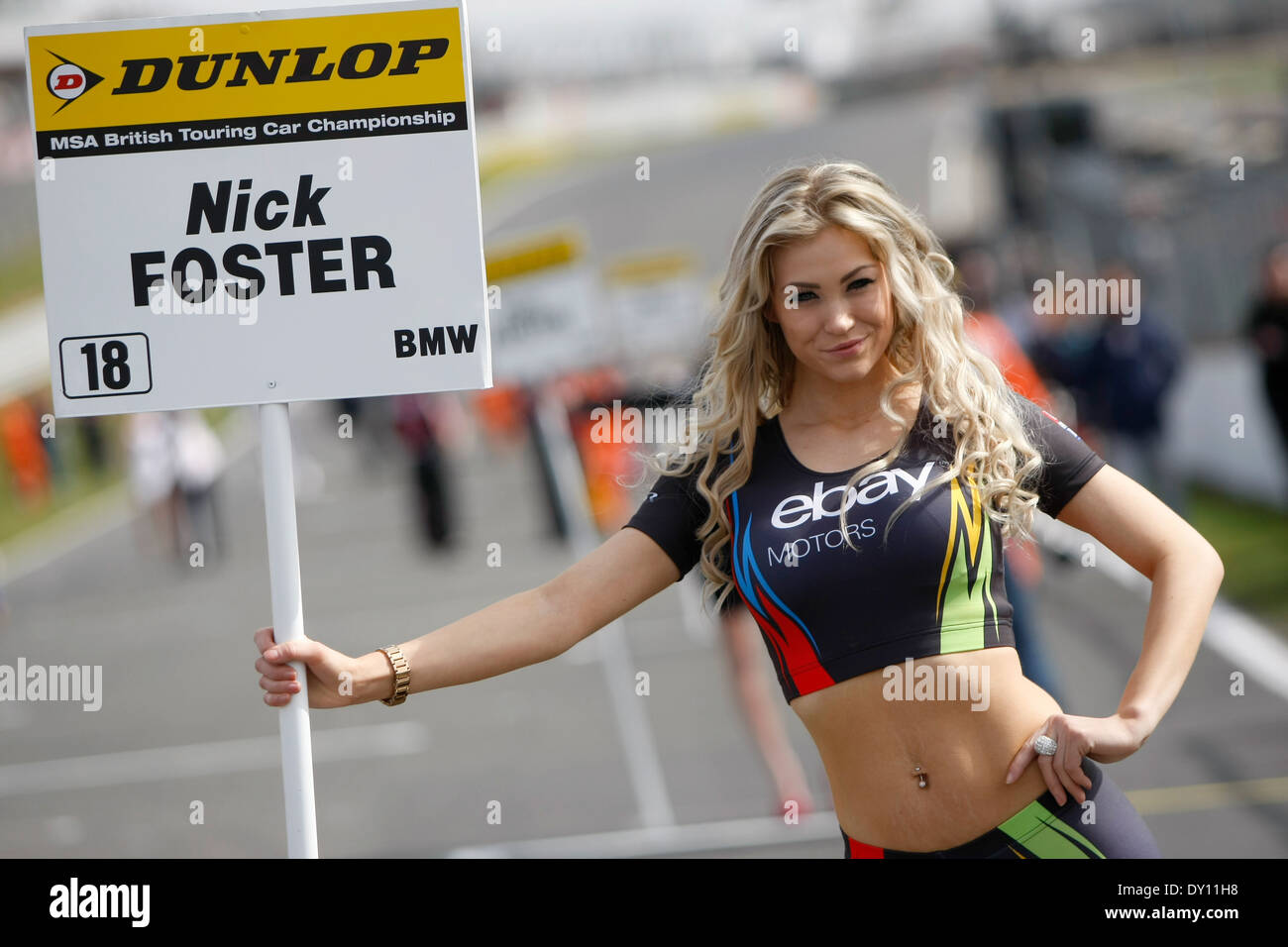 Grid Girl Car High Resolution Stock Photography and Images - Alamy