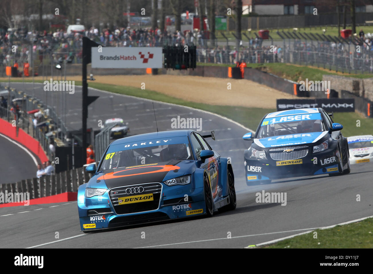 Robb Holland (USA) Rotek Racing Audi S3 Stock Photo - Alamy