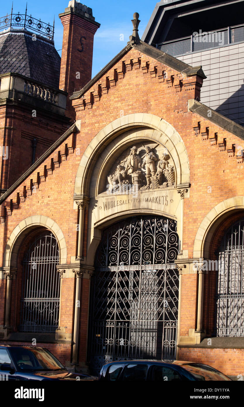 Former entrance to The Fish Market part of the former Smithfield Market ...
