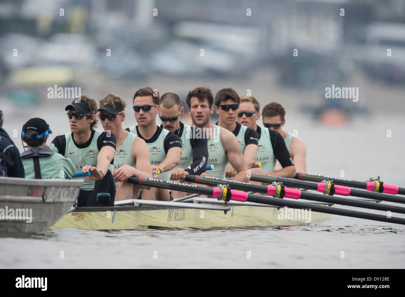 Cambridge university boat club blue boat hi-res stock photography and ...