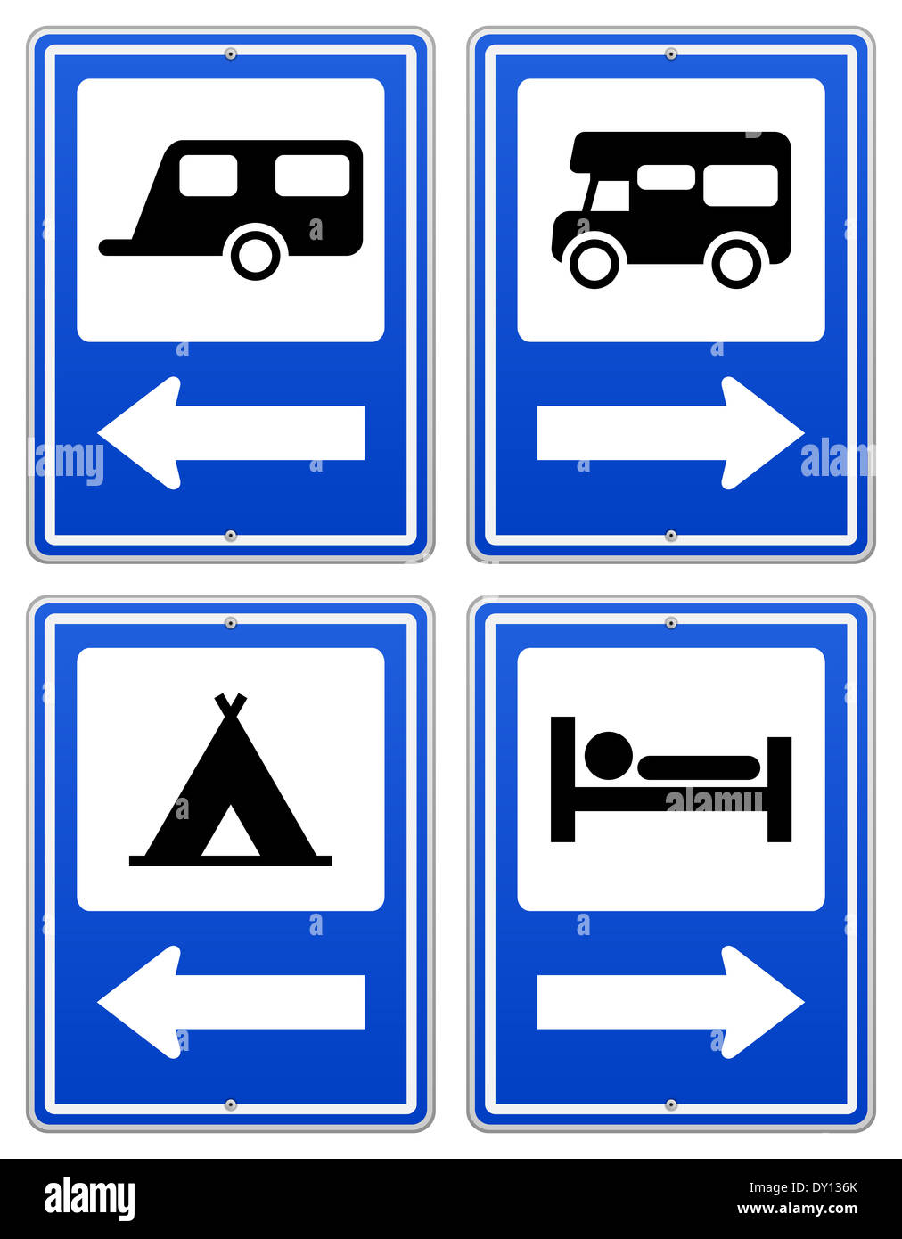 Campground silhouettes hi-res stock photography and images - Alamy