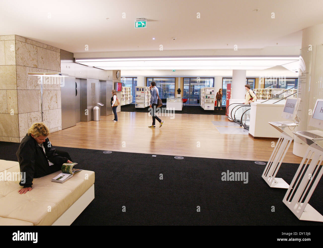 The Amsterdam Central Public Library, designed by German architect Jo ...