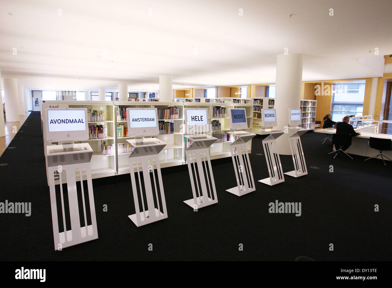 The Amsterdam Central Public Library, designed by German architect Jo ...
