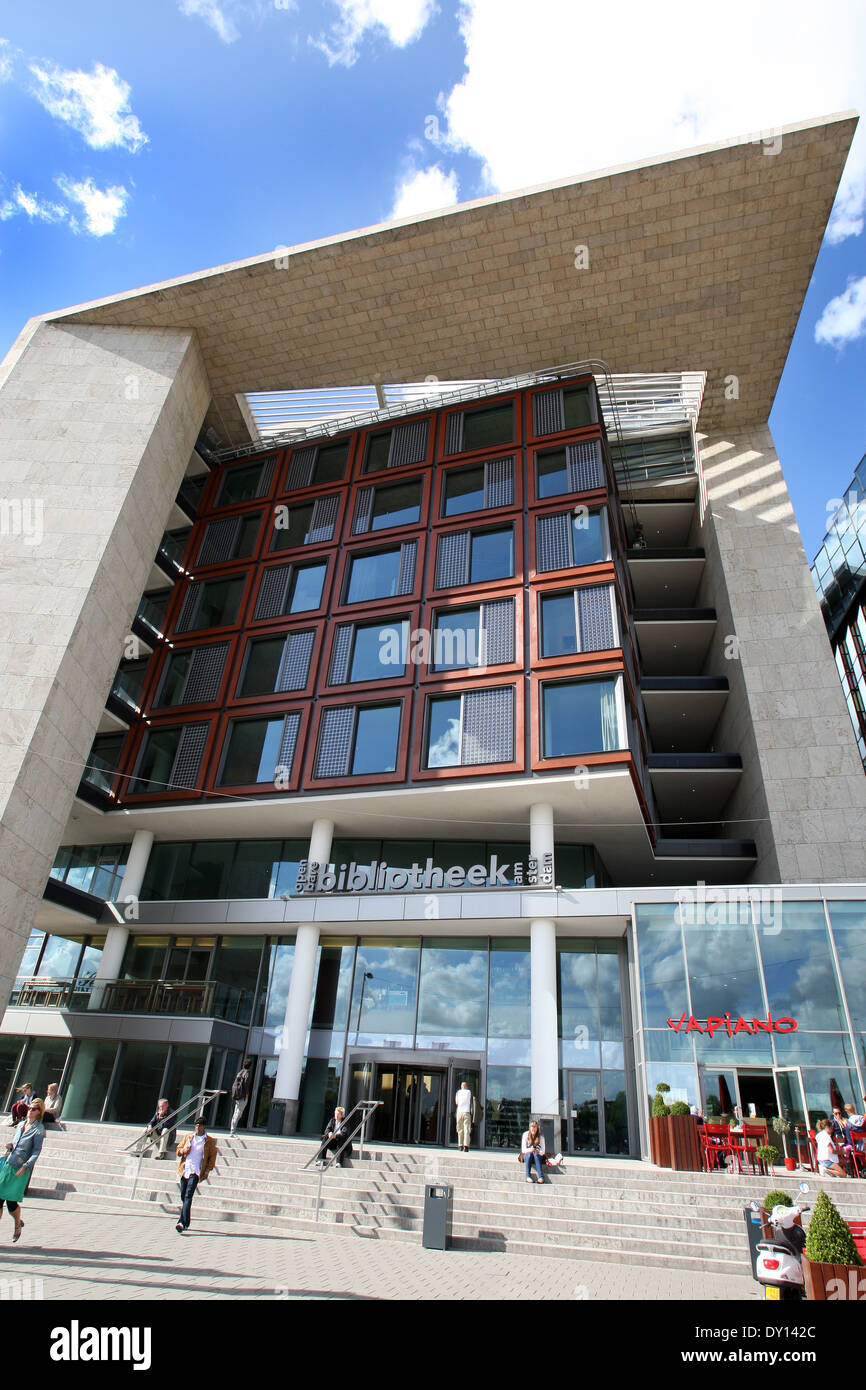 The Amsterdam Central Public Library, designed by German architect Jo ...