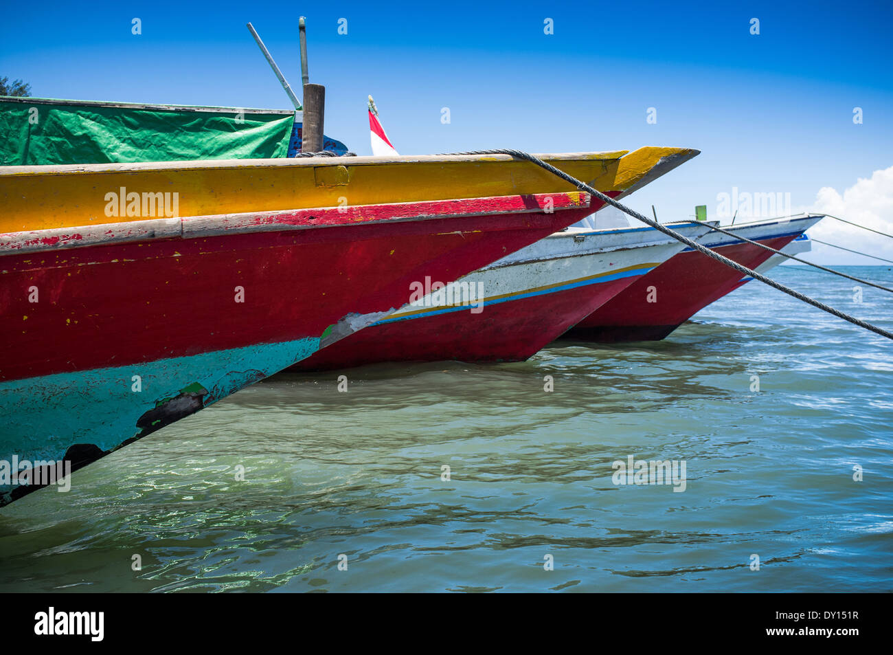 Prahu Boats, Mataram, Lombok Island, Indonesia Stock Photo - Alamy