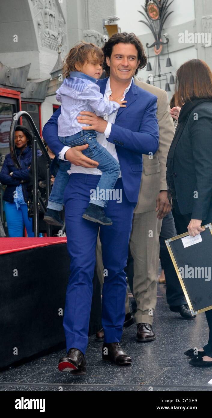 Orlando bloom son flynn bloom hi-res stock photography and images - Alamy