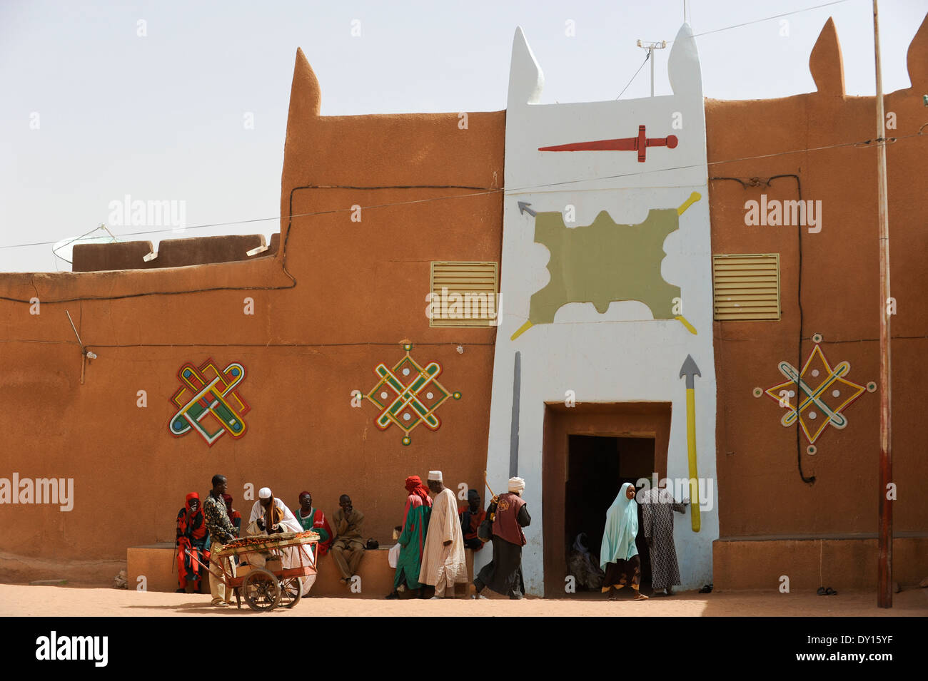 NIGER Zinder, sultan palace of Sultan DAMAGARAM El Hadji ABOUBACAR ...