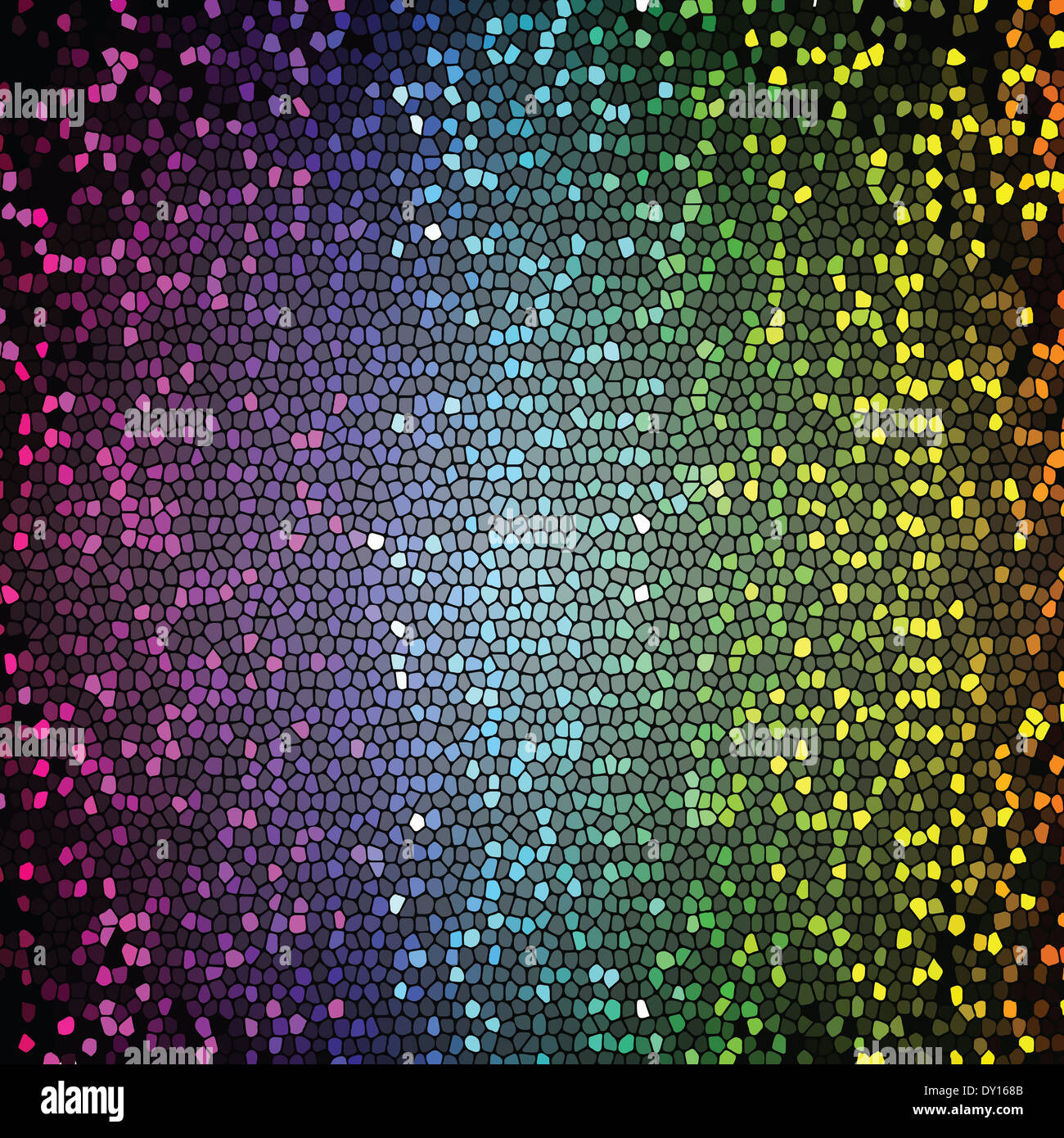 colorful illustration with abstract mosaic background for your design ...