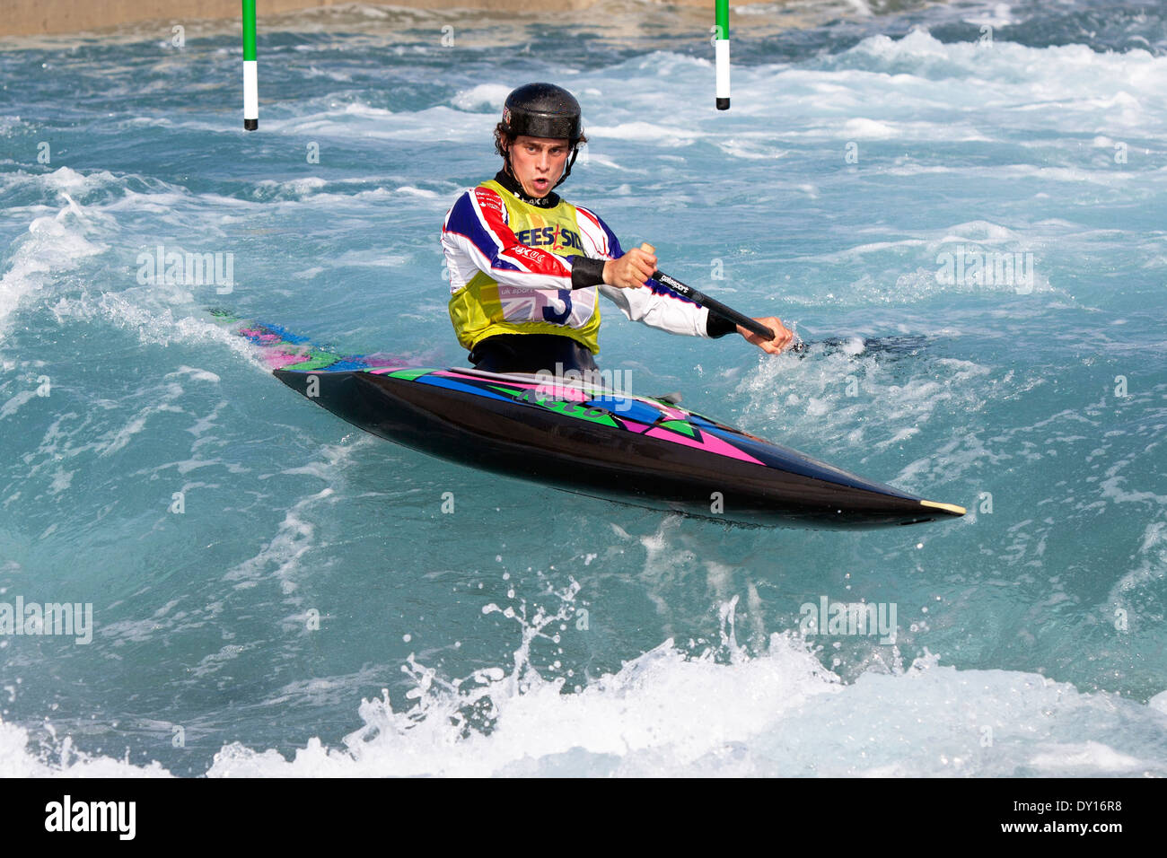 Slalom gates hi-res stock photography and images - Alamy