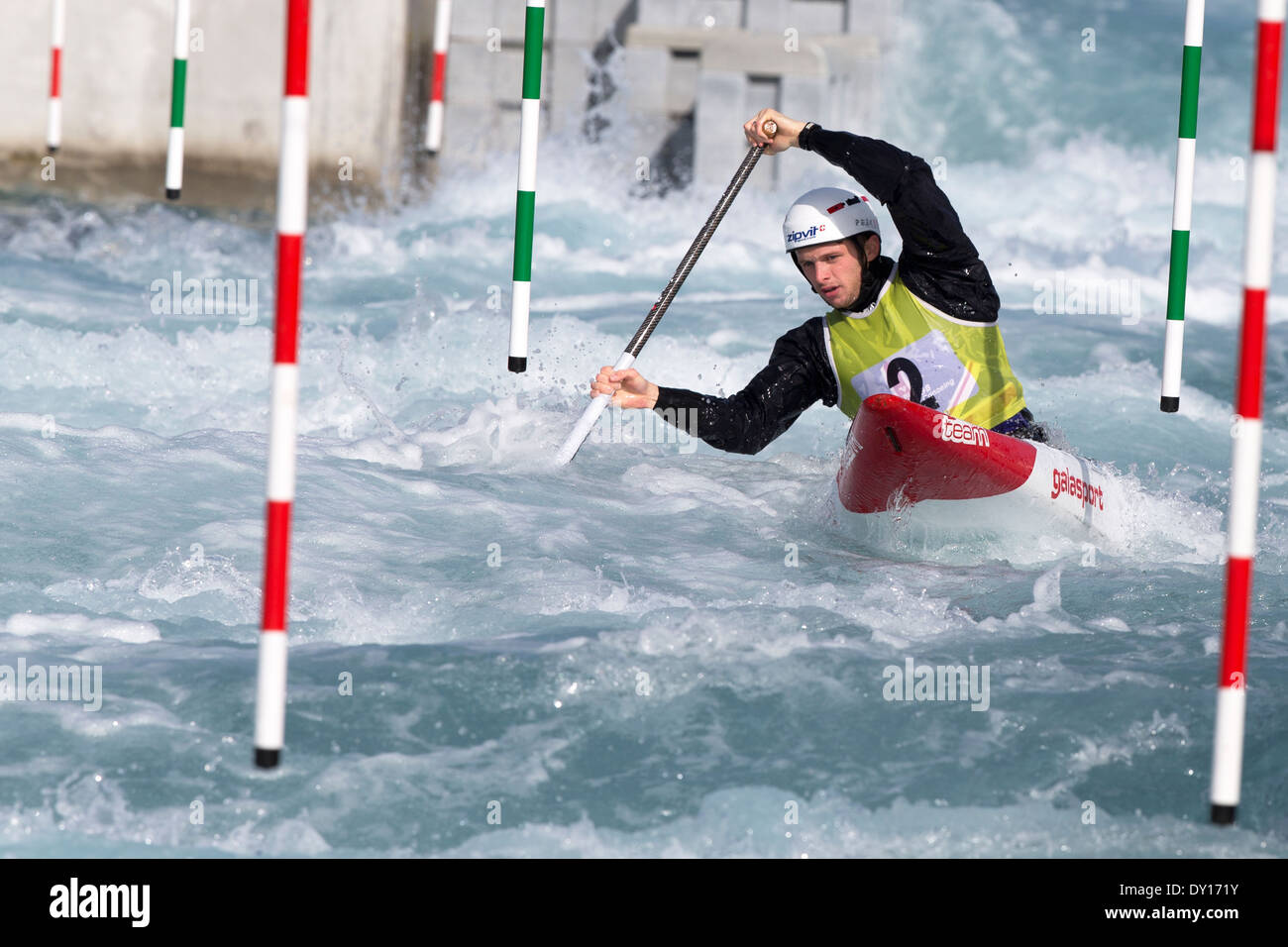 Mark Proctor, Semi-Final C1 Men's GB Canoe Slalom 2014 Selection Trials ...