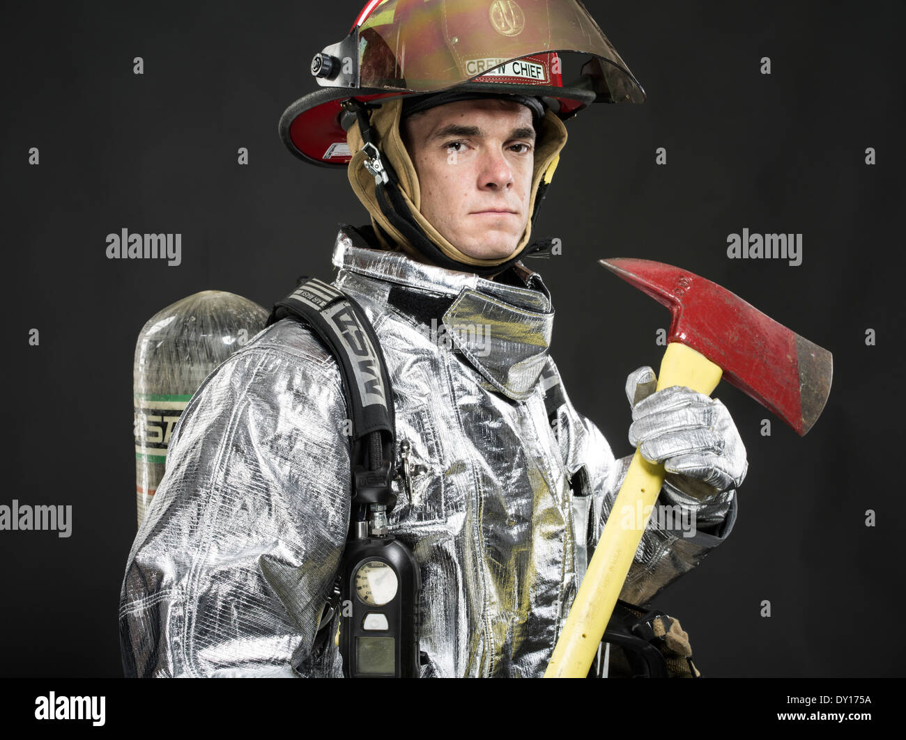 Male firefighter in high temperature aviation fuel firefighting uniform ... Male firefighter in high temperature aviation fuel firefighting uniform ...