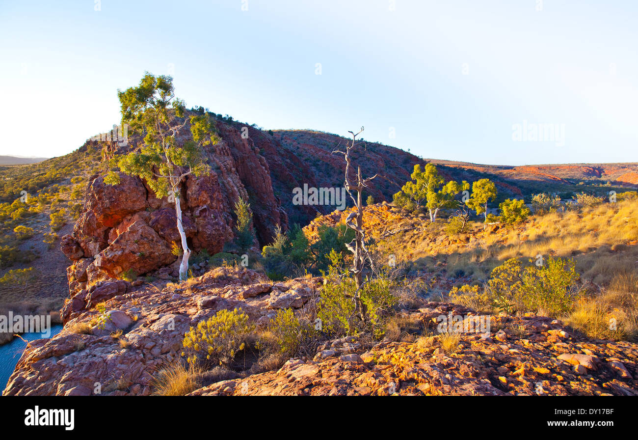 Glen Helen Gorge outback landscape water hole landscapes Northern ...