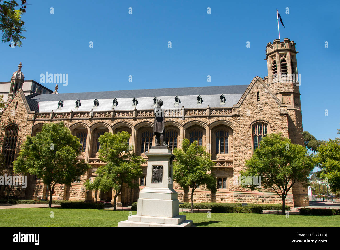 Bonython Hall standing in the grounds of Adelaide University in ...