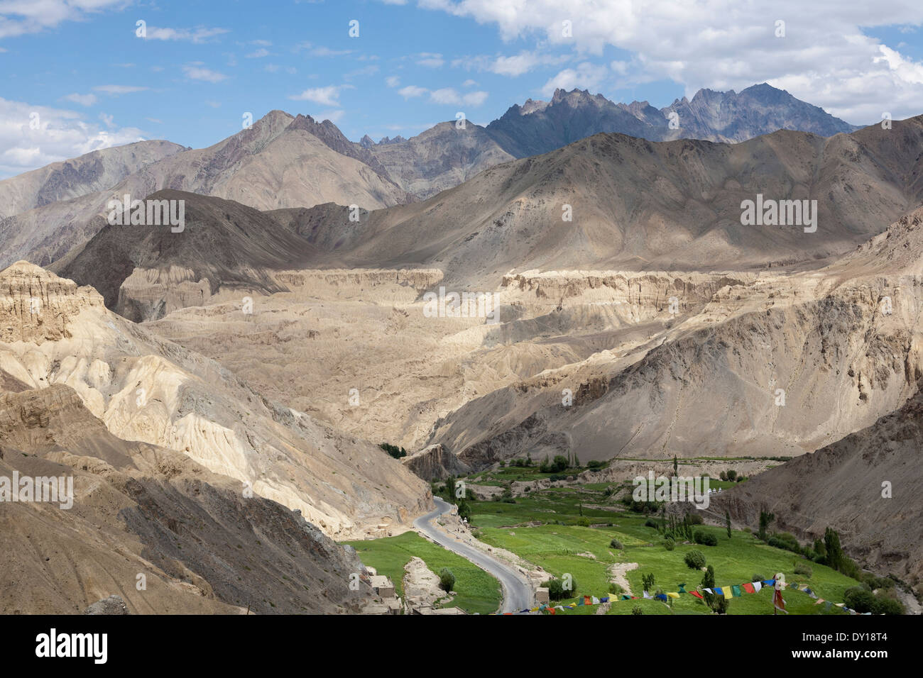 Lamayuru, Ladakh, India. Himalayan landscape by Lamayuru village Stock ...