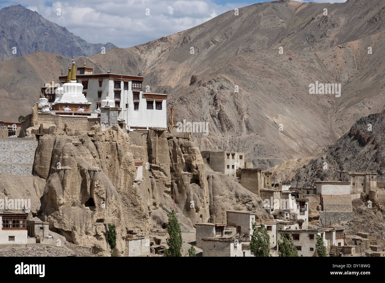 Lamayuru, Ladakh, India, South Asia. Lamayuru gompa Stock Photo - Alamy