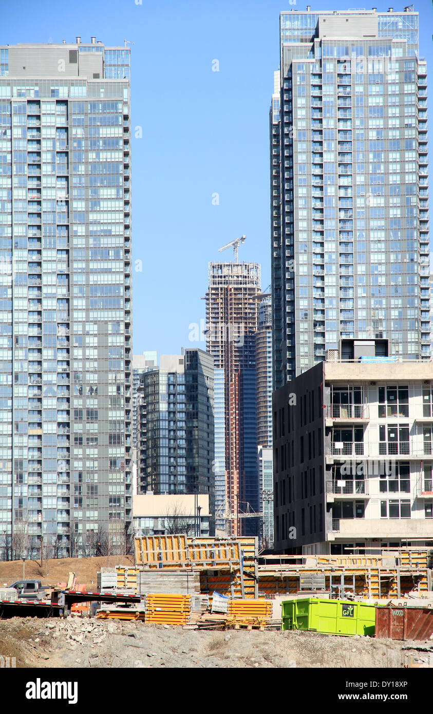 New residential area in Downtown Toronto, Canada Stock Photo - Alamy