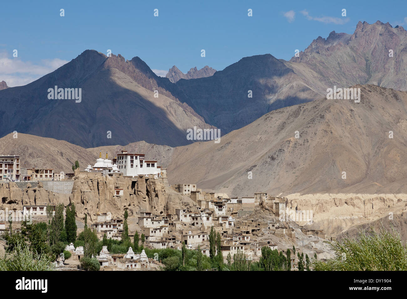 Lamayuru, Ladakh, India, South Asia. Lamayuru gompa Stock Photo - Alamy