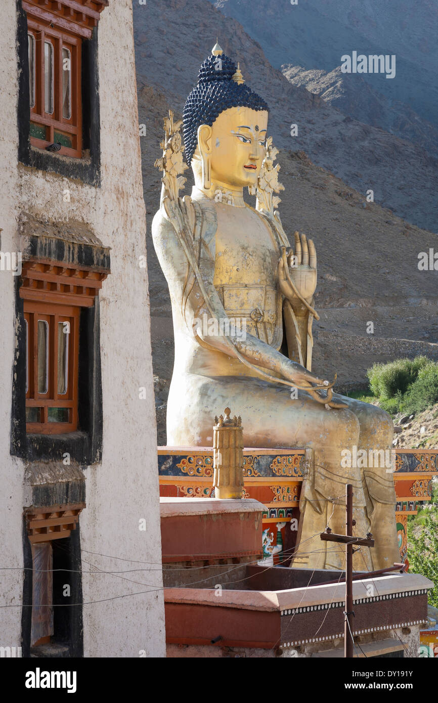 Likir Village, Ladakh, India. Likir Gompa Stock Photo - Alamy