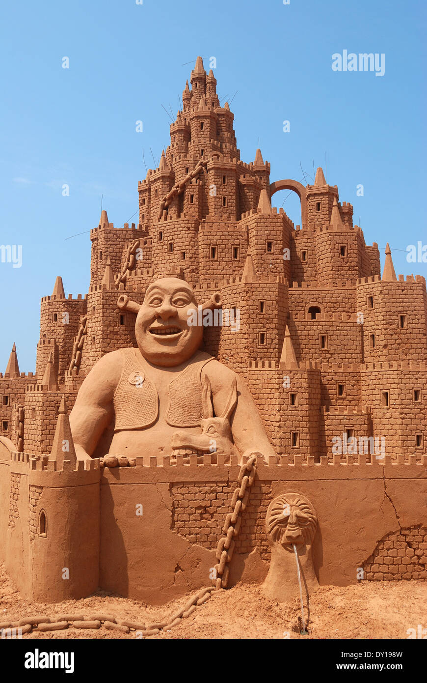 Sand art beach hi-res stock photography and images - Alamy