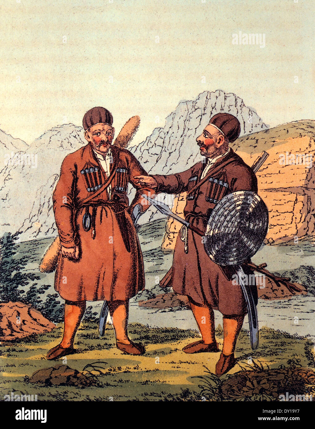 Russian empire caucasus hi-res stock photography and images - Alamy