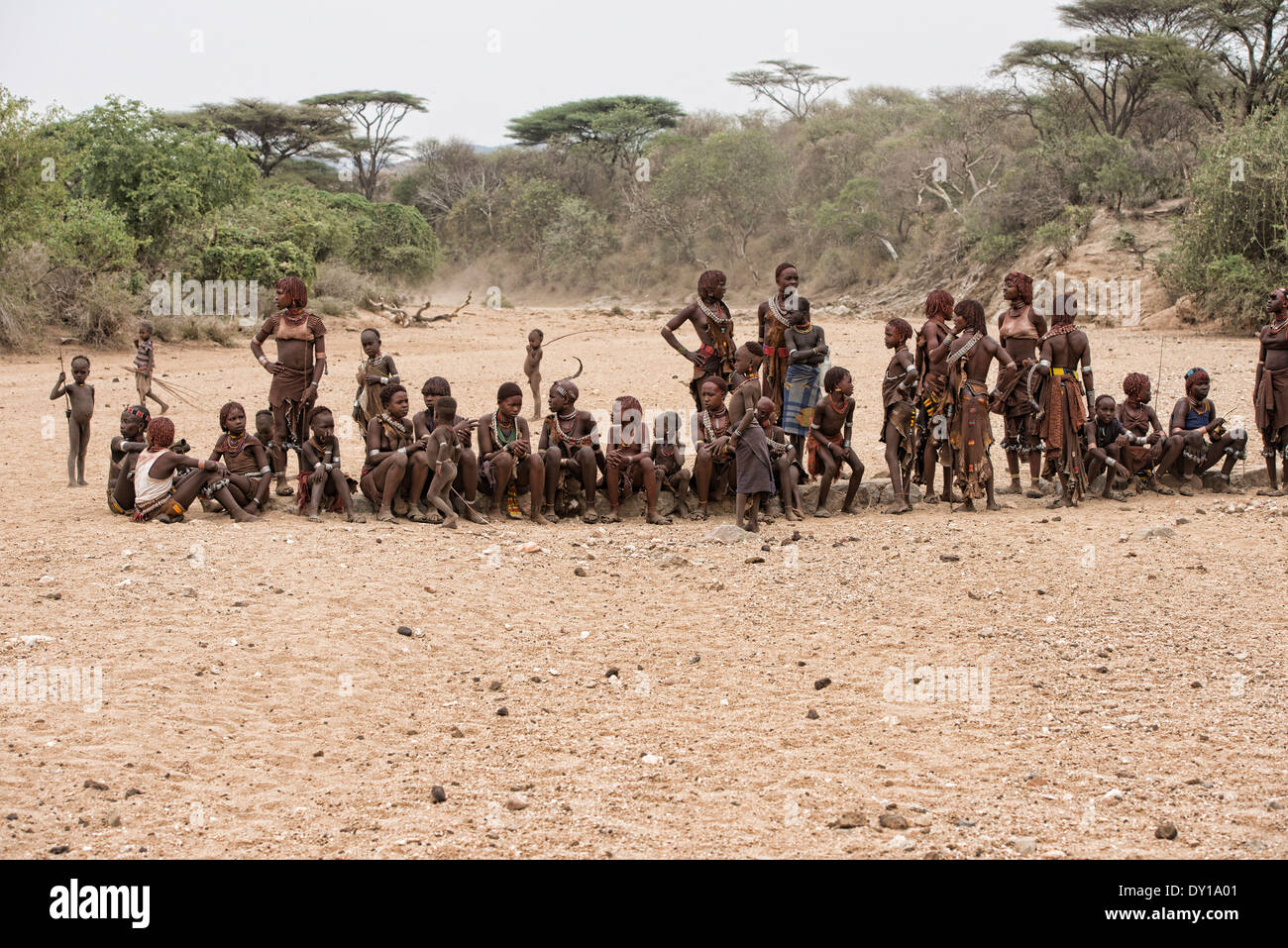 Hamer tribe in ethiopia hi-res stock photography and images - Alamy