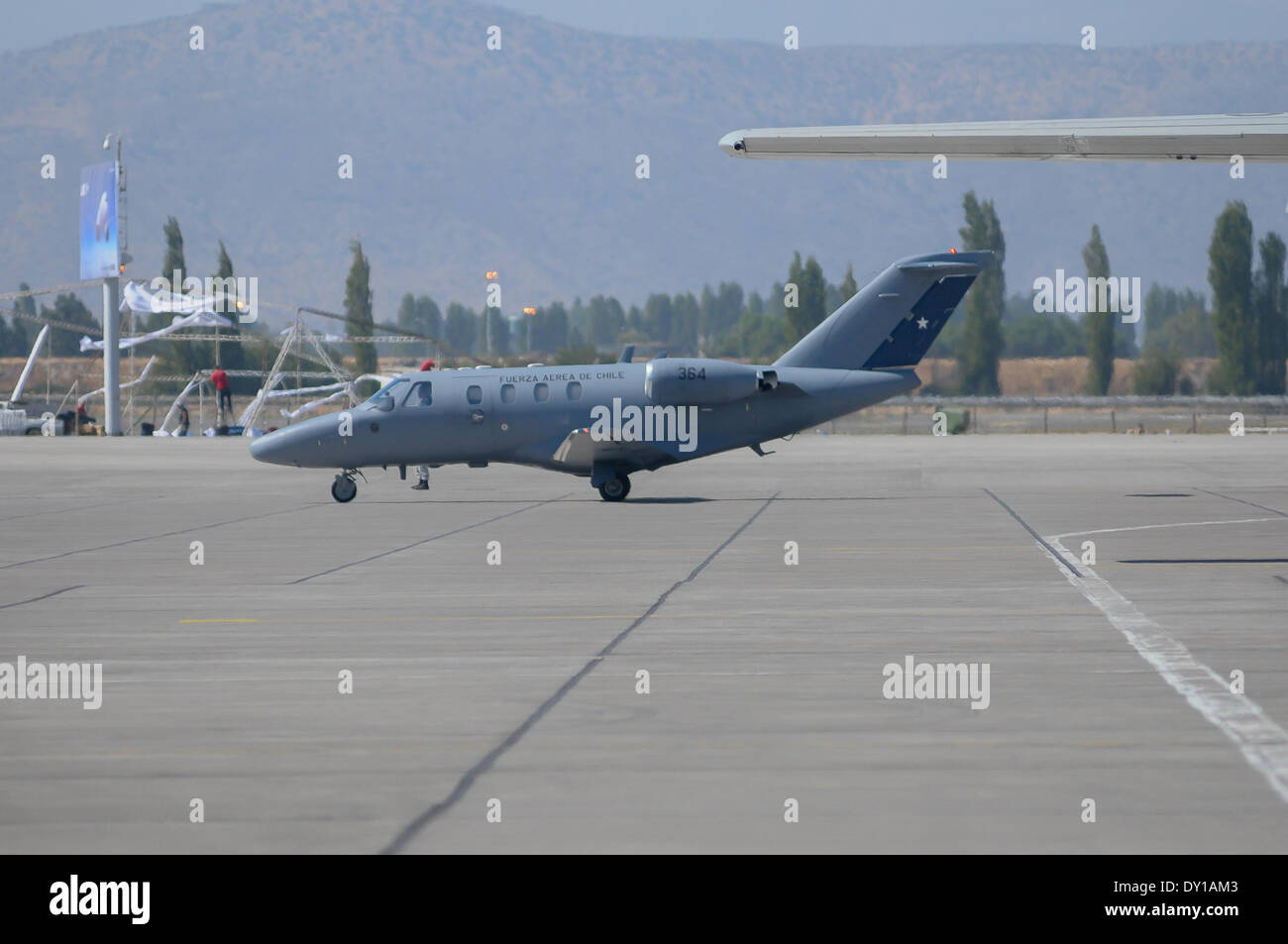 SANTIAGO, CHILE-APRIL 2: CJ of the FACH plane takes off towards the ...