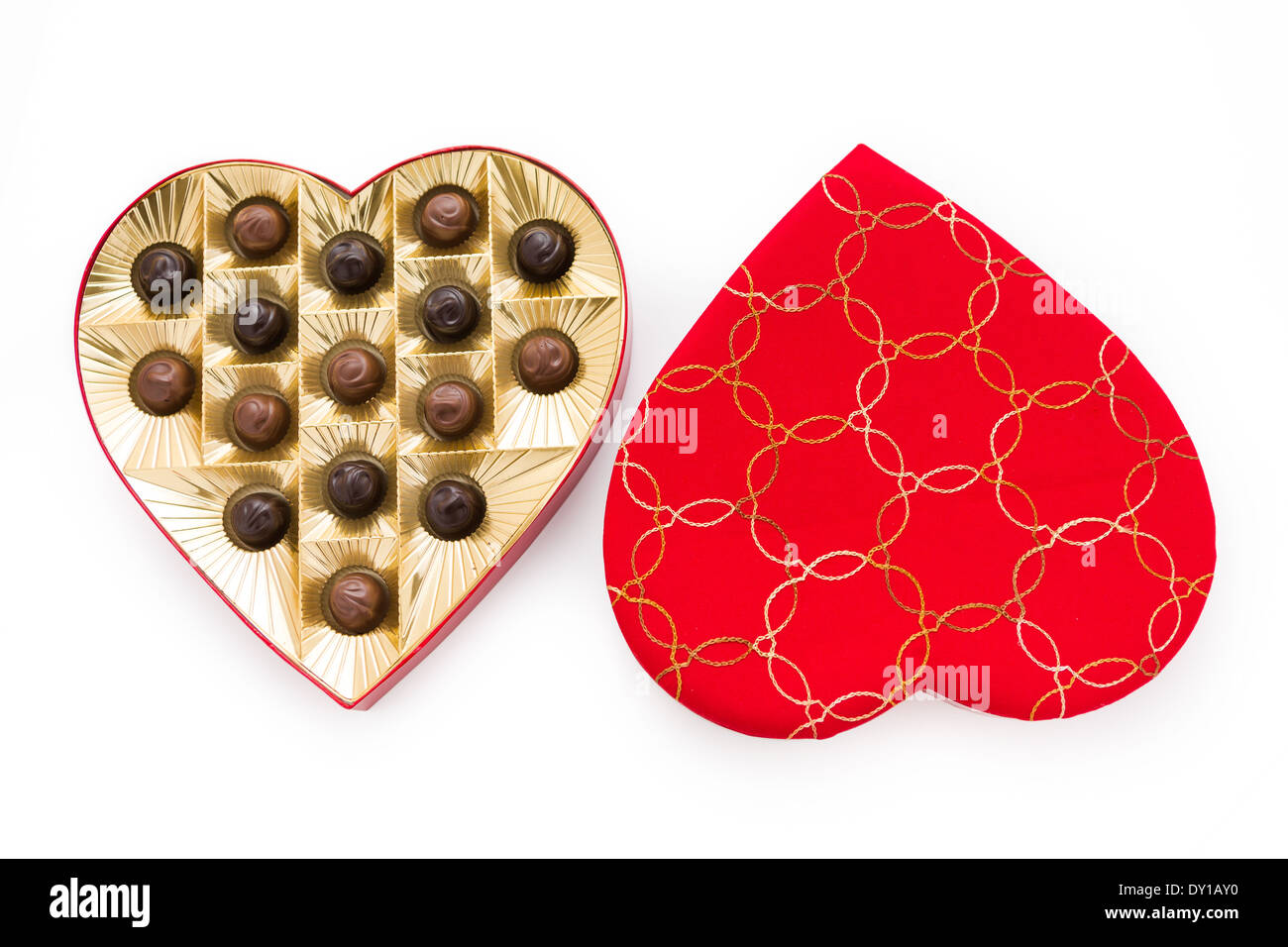 Small round chocolates Cut Out Stock Images & Pictures - Alamy
