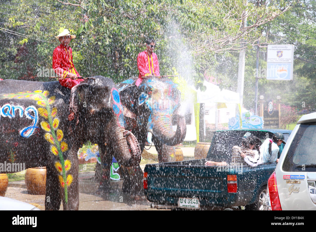 Songkran Festival is celebrated in a traditional New Year's Day from ...