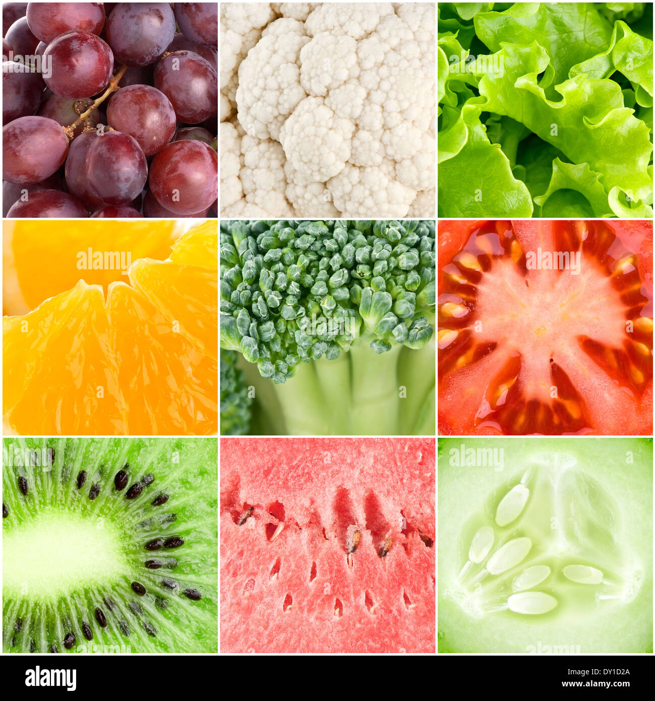 Healthy fruits and vegetables backgrounds Stock Photo - Alamy