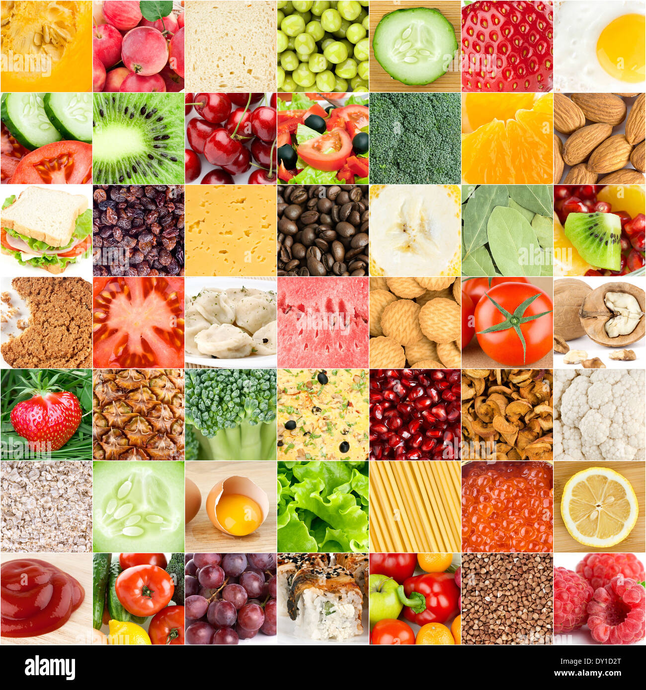 Collection of healthy food backgrounds Stock Photo - Alamy