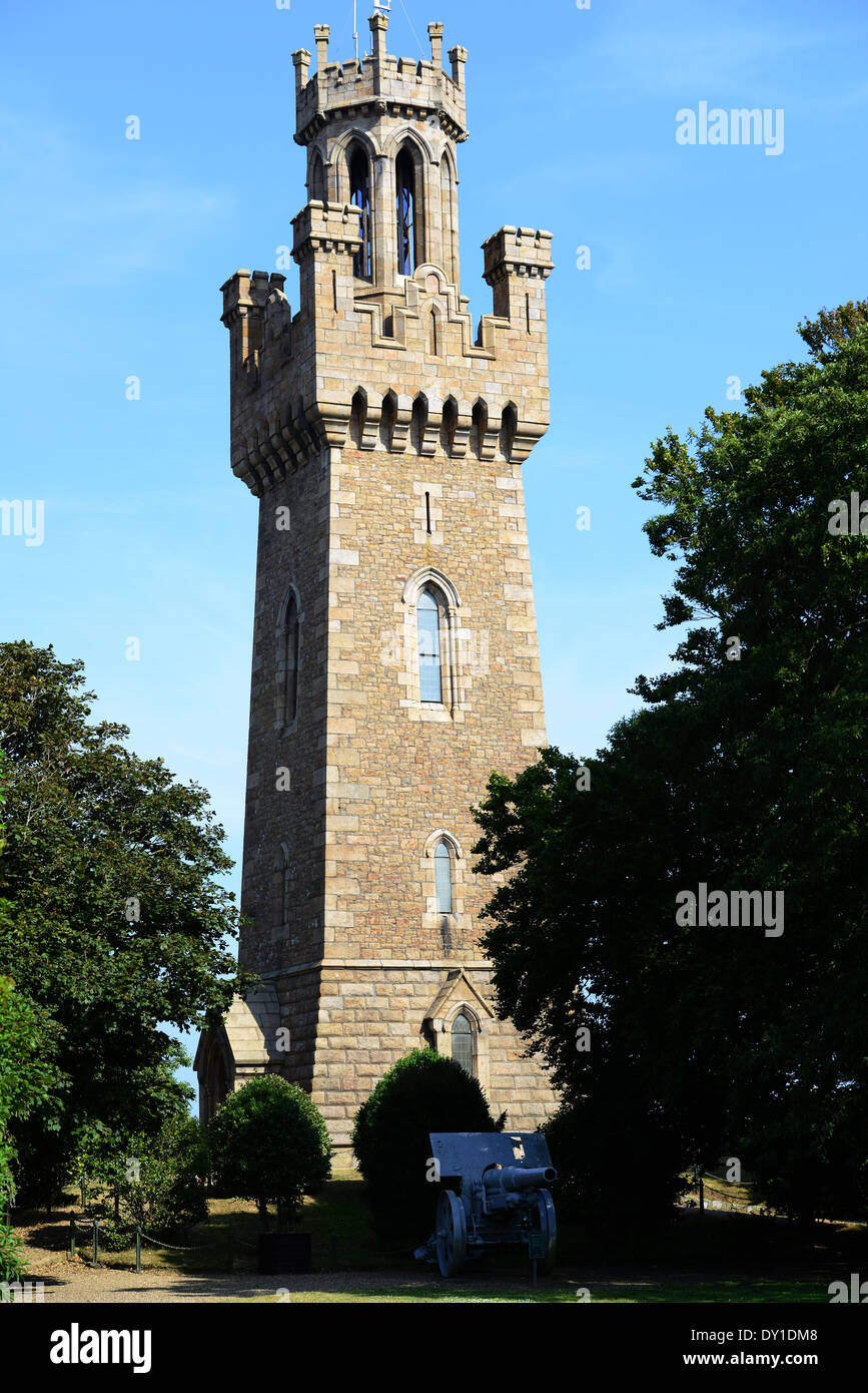 Guernsey, Victoria Tower, St Peter Port, Guernsey, Channel Islands ...