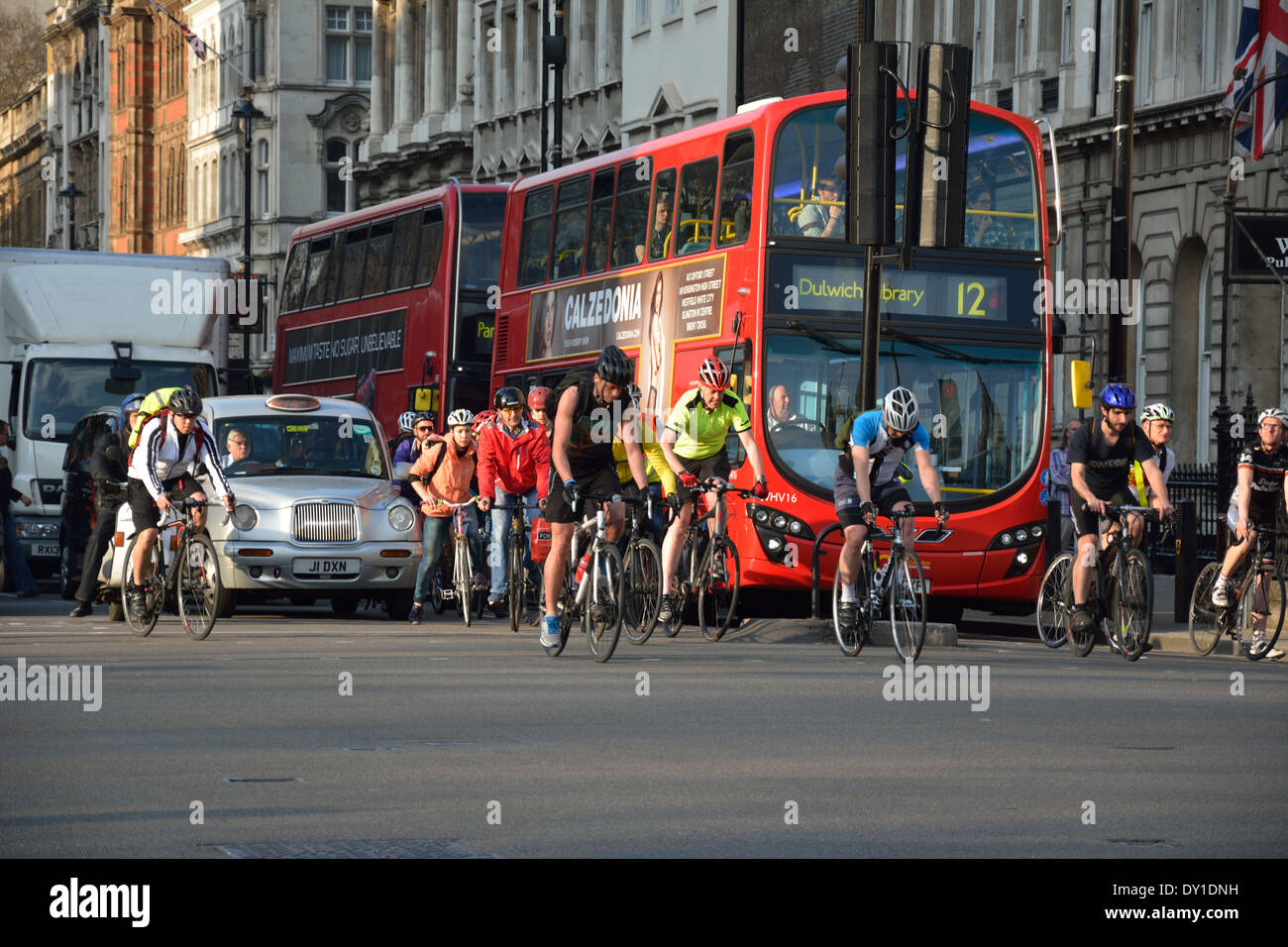 Commuters london cycle hi-res stock photography and images - Alamy