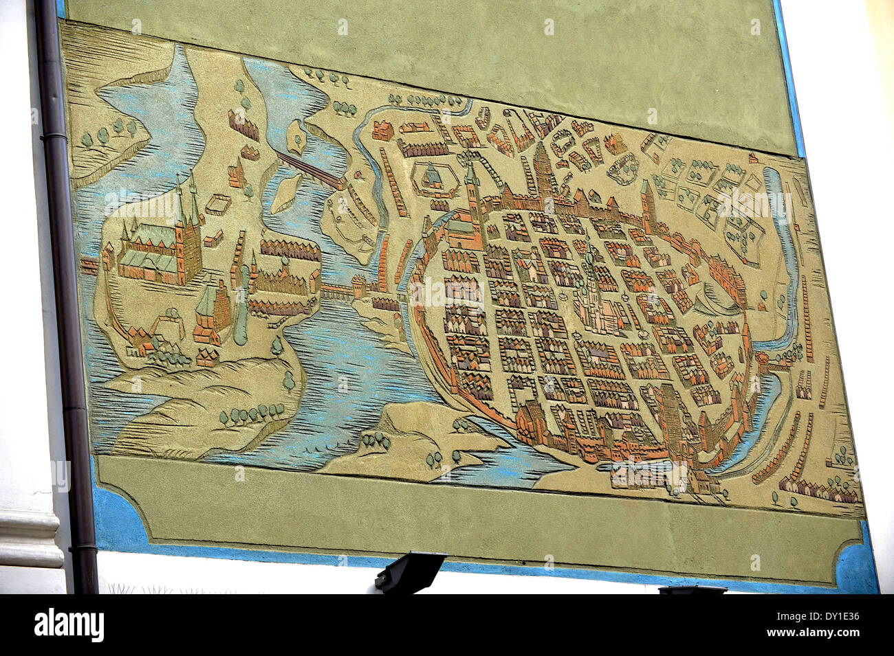 Map with inset map hi-res stock photography and images - Alamy