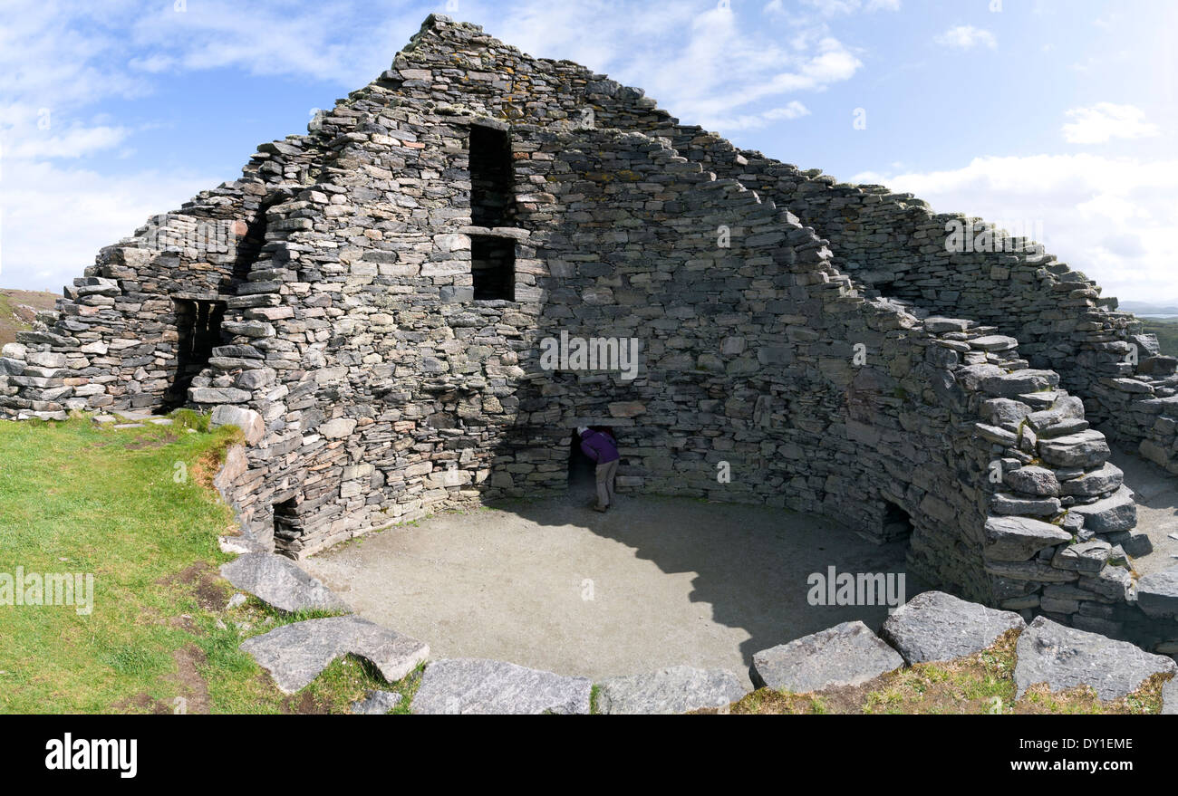 Dun Carloway (Dun Chàlabhaigh) Broch, Isle of Lewis, Western Isles ...