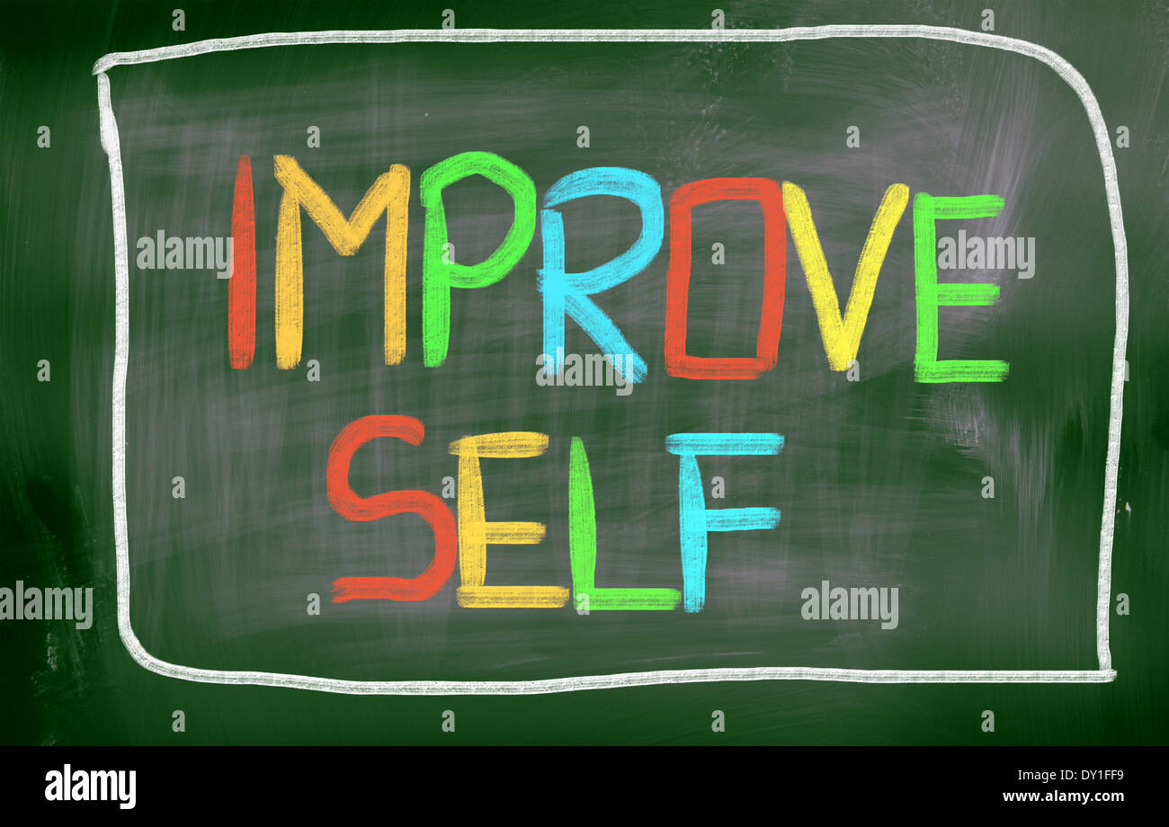 Improve Self Concept Stock Photo - Alamy