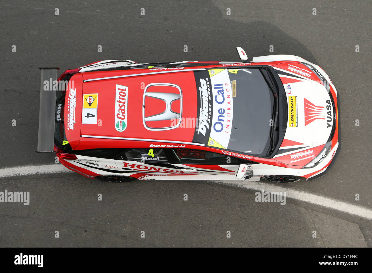 Matt Neal (GBR) Honda Yuasa Racing Team Honda Civic Tourer Stock Photo ...