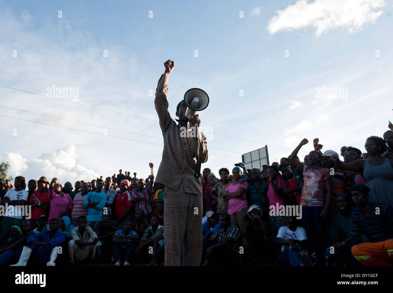 Violent protests broke out in the village of Relela, north of Tzaneen ...