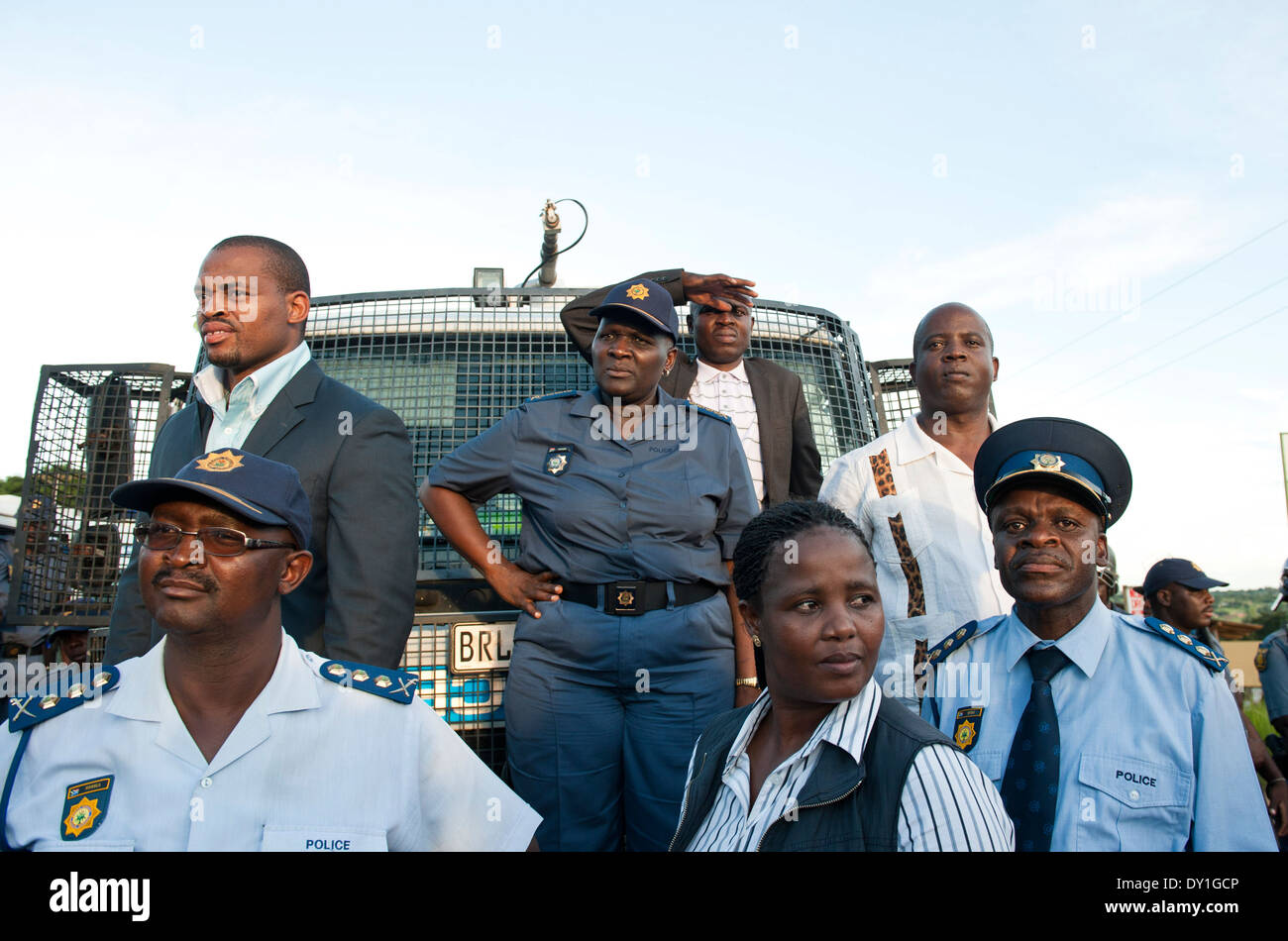 Violent protests broke out in the village of Relela, north of Tzaneen ...
