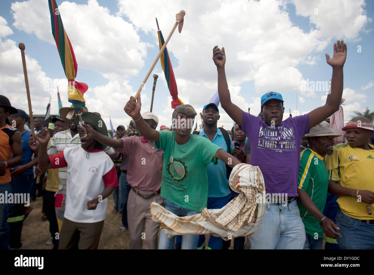 AMCU strike in Lonmin, Marikana started today and their president ...