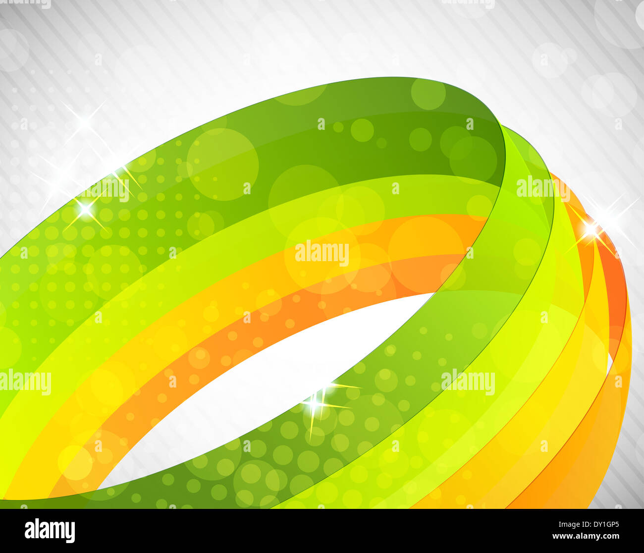 Abstract bright background with 3d element Stock Photo - Alamy