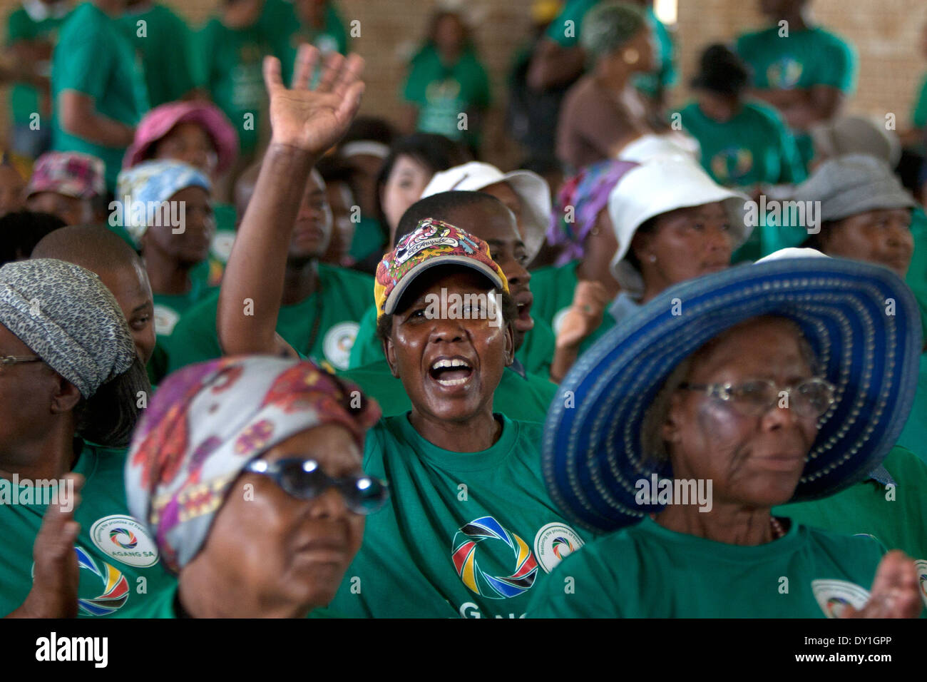 Agang SA party leader Mamphela Ramphele and members launched its ...